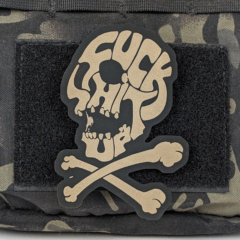 Embroidered Skull Patch - Etsy