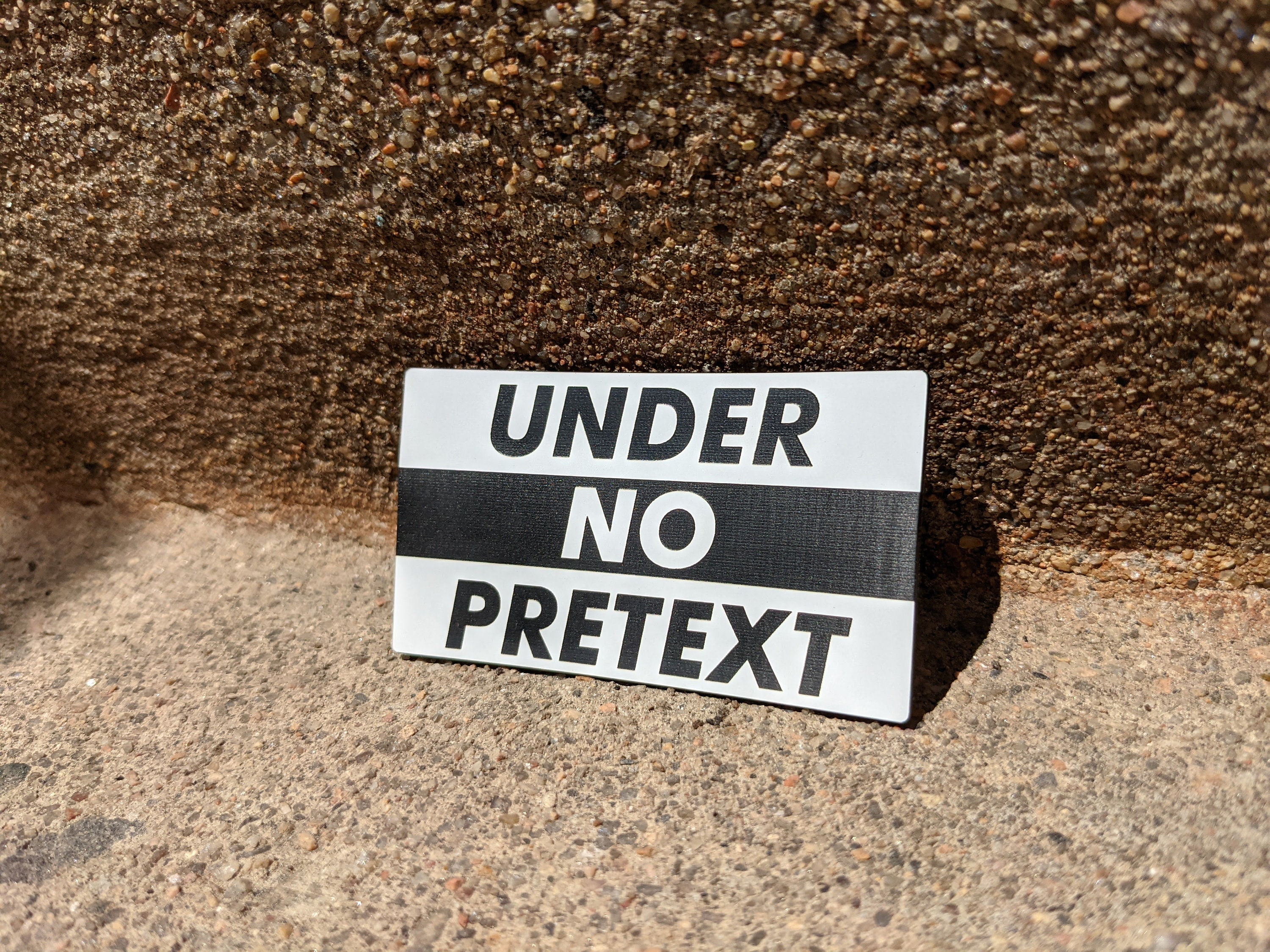 Under No Pretext Leftist Karl Marx Morale Patch For | Etsy