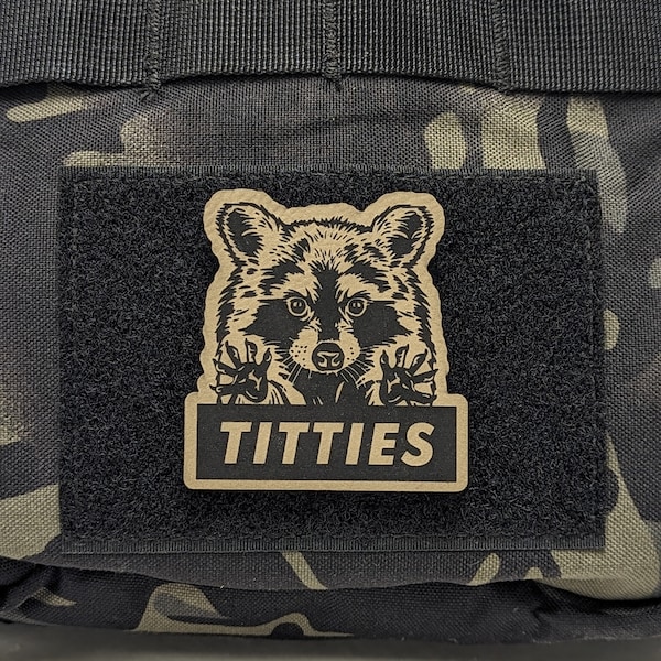 Tactical Racoon Patch - Etsy