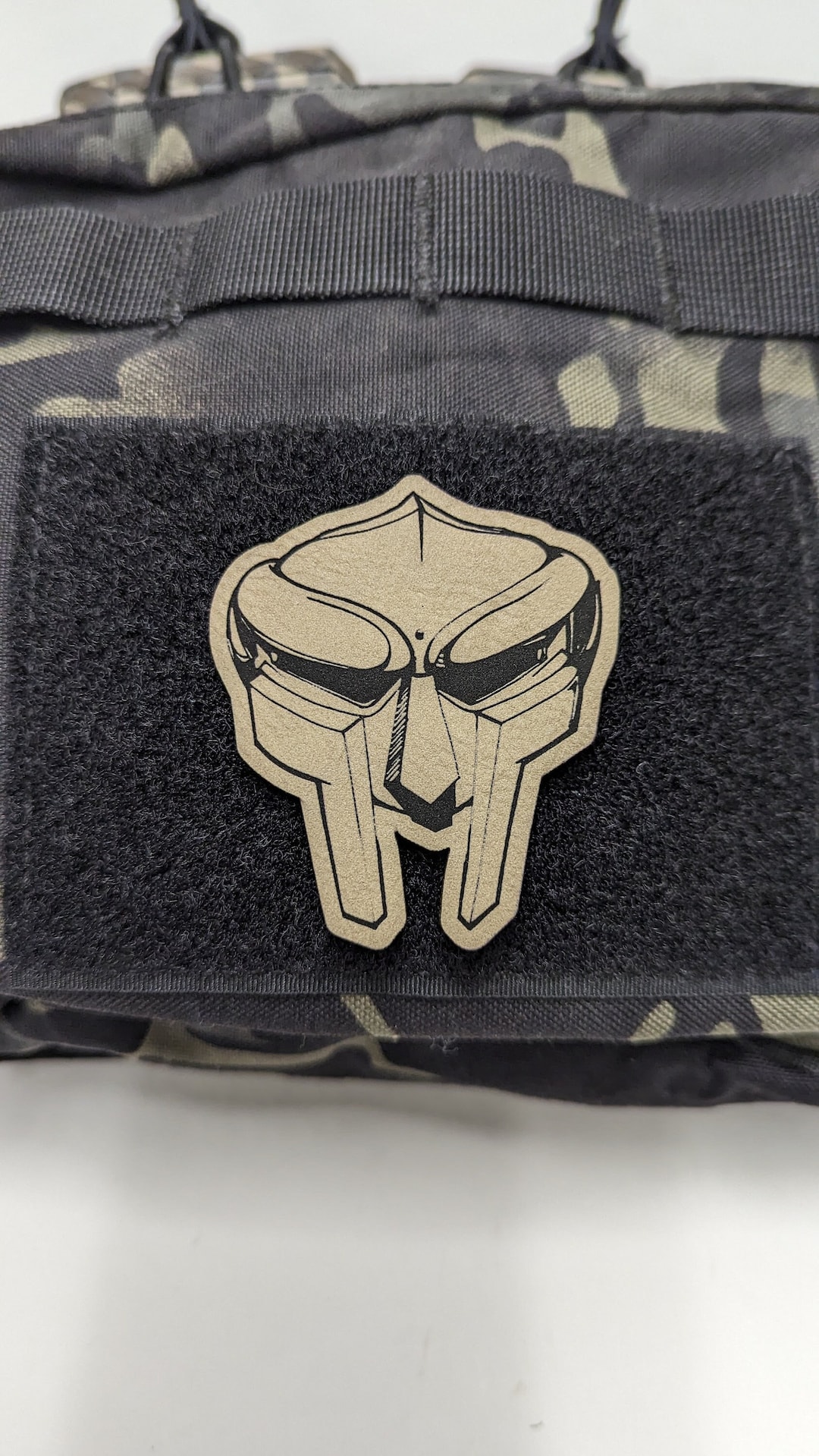 MFDOOM, Tactical Morale Patch, Metal Face Doom Patch, NY Hiphop, for ...