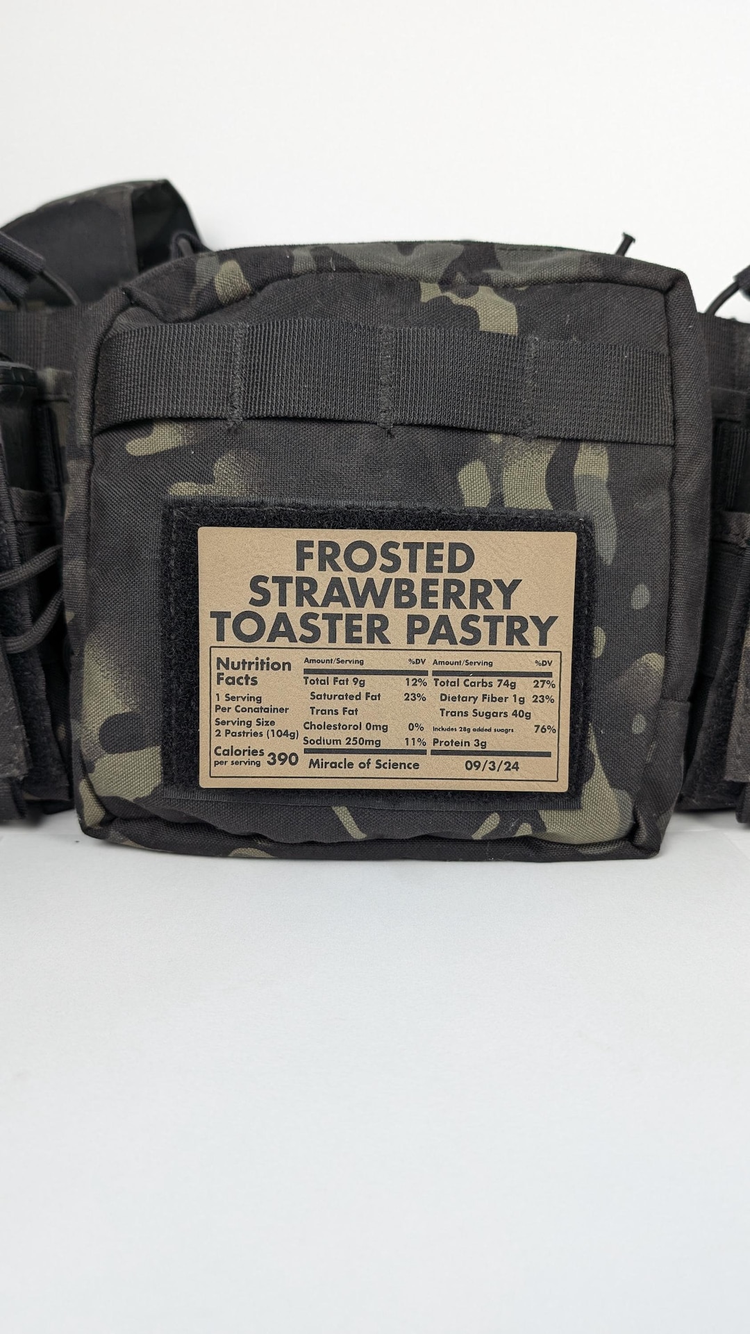 Strawberry Toaster Pastry MRE Edition Moral Patch - Paul Harrell ...