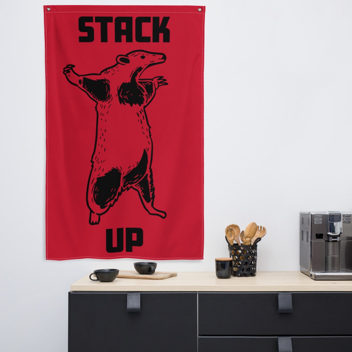 Stack up Anteater Meme Vertical Flag Come at Me Bro Come - Etsy