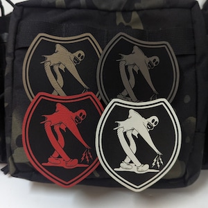 Koko the Clown Psyop Morale Patch: 23rd Airborne Remix, Tactical Hook and Loop - Etsy