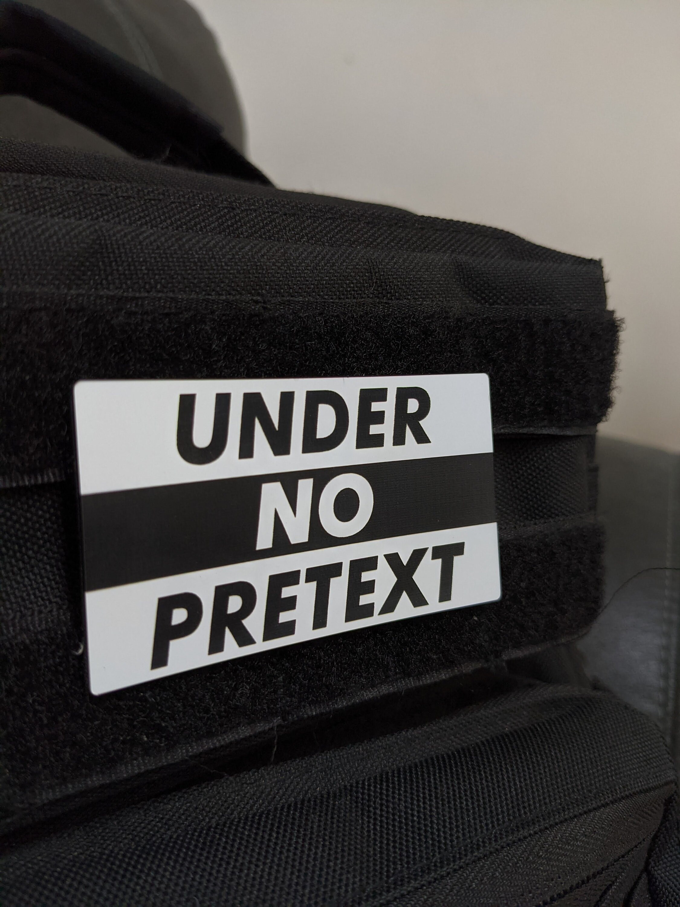 Under No Pretext Leftist Karl Marx Morale Patch For | Etsy