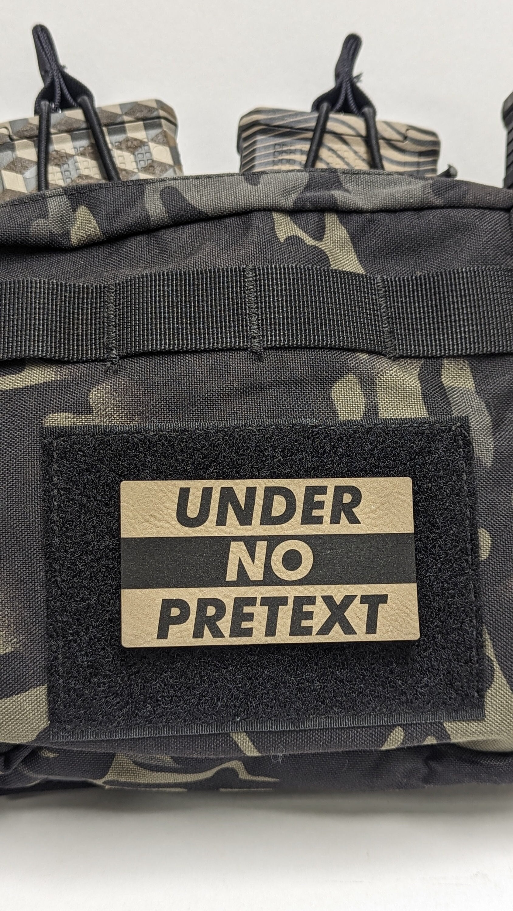 Under No Pretext Leftist Karl Marx Morale Patch for - Etsy UK