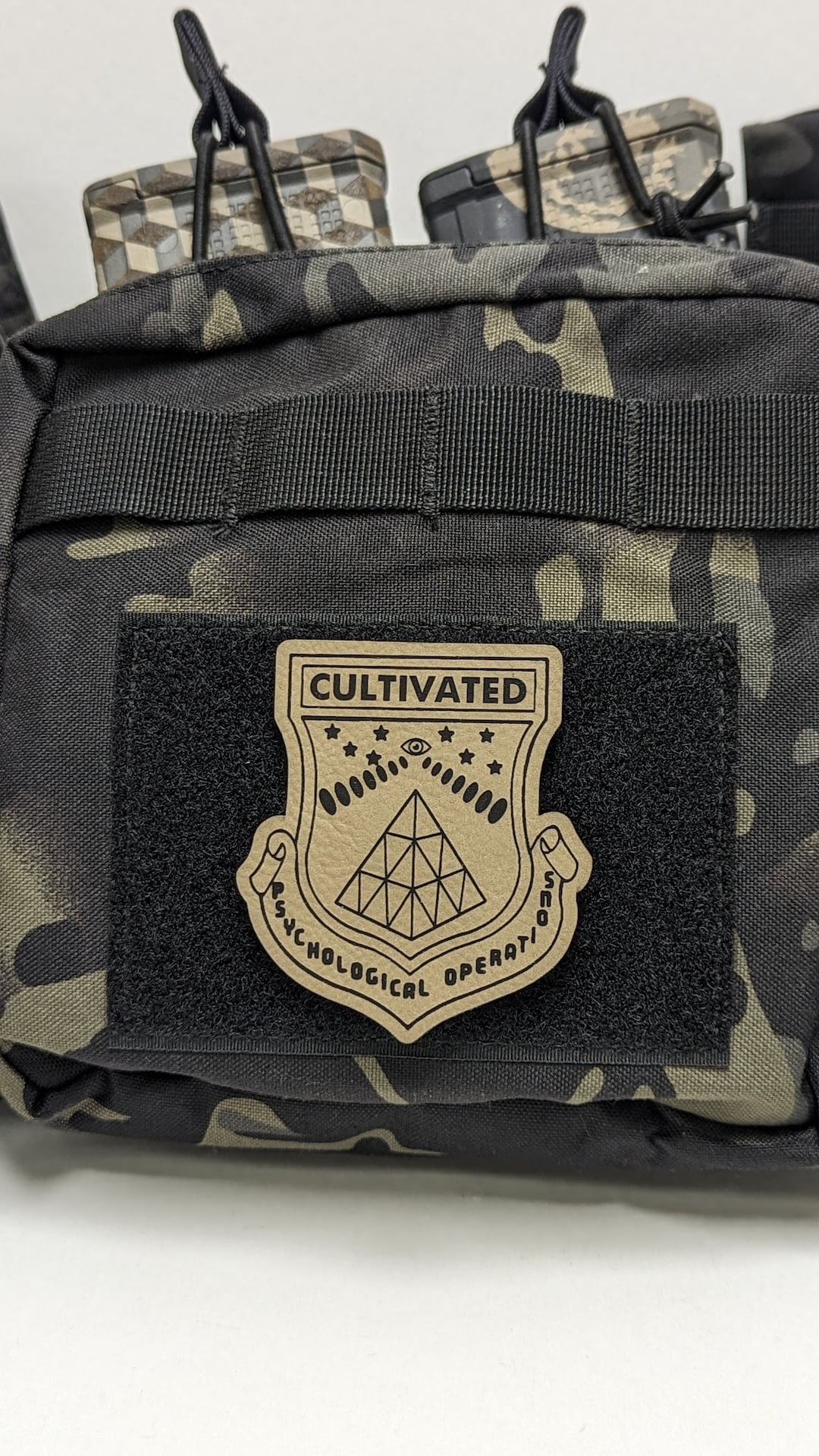 Psyops Tactical Patch, Vintage Patch Remix, Cultivated Morale Patch ...