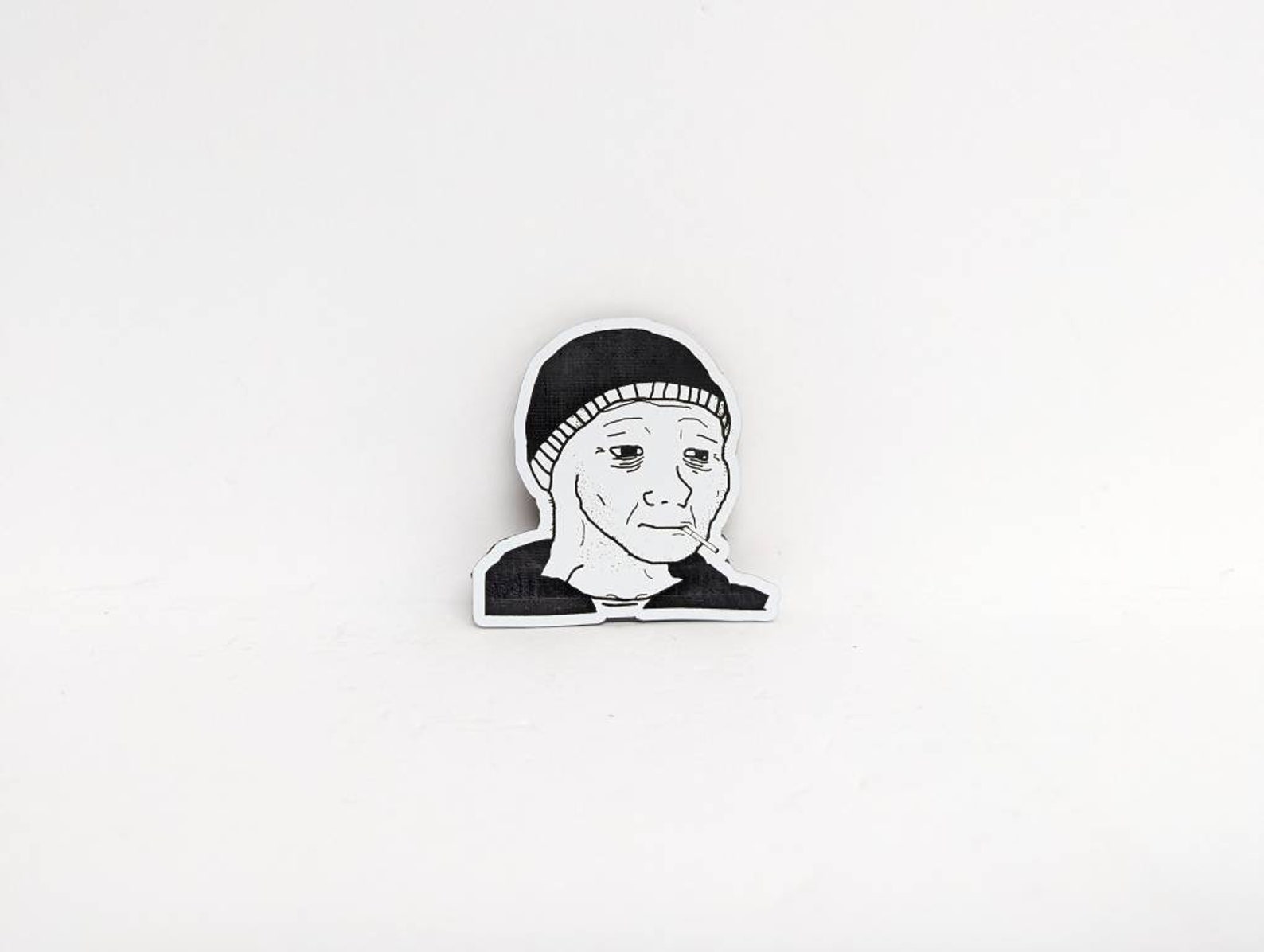 Doomer Wojack Meme Morale Patch Perfect for Tactical Hat - Etsy