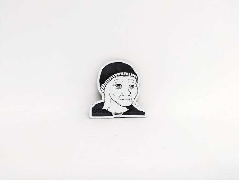 Doomer Wojack Meme Morale Patch: Tactical Hat, Range Bag - Etsy