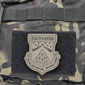 Psyops Tactical Patch, Vintage Patch Remix, Cultivated Morale Patch, for Tactical Hat, Range Bag ...