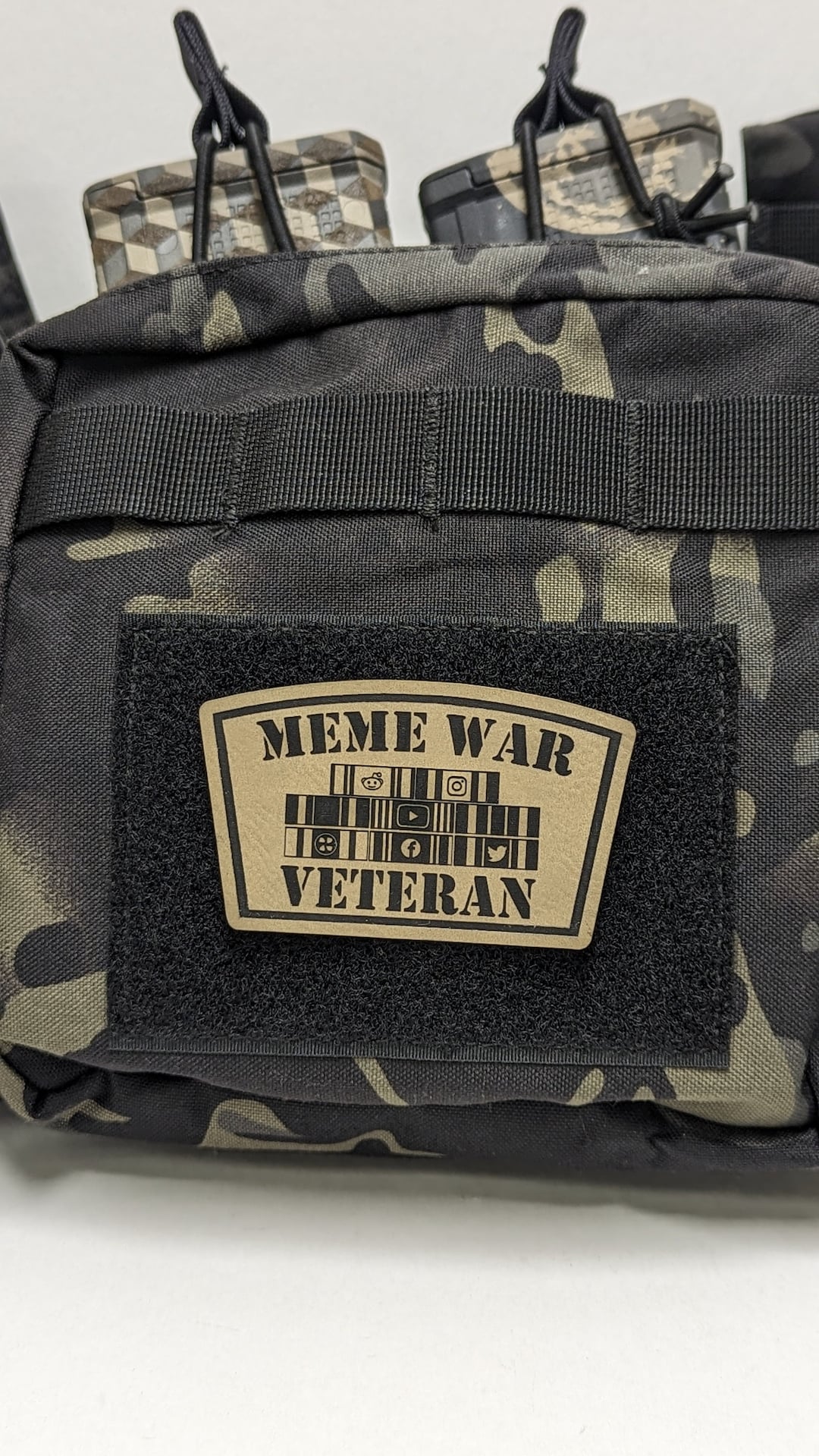 Meme War Veteran Morale Patch: Tactical Hat, Range Bag (3x2") - Etsy