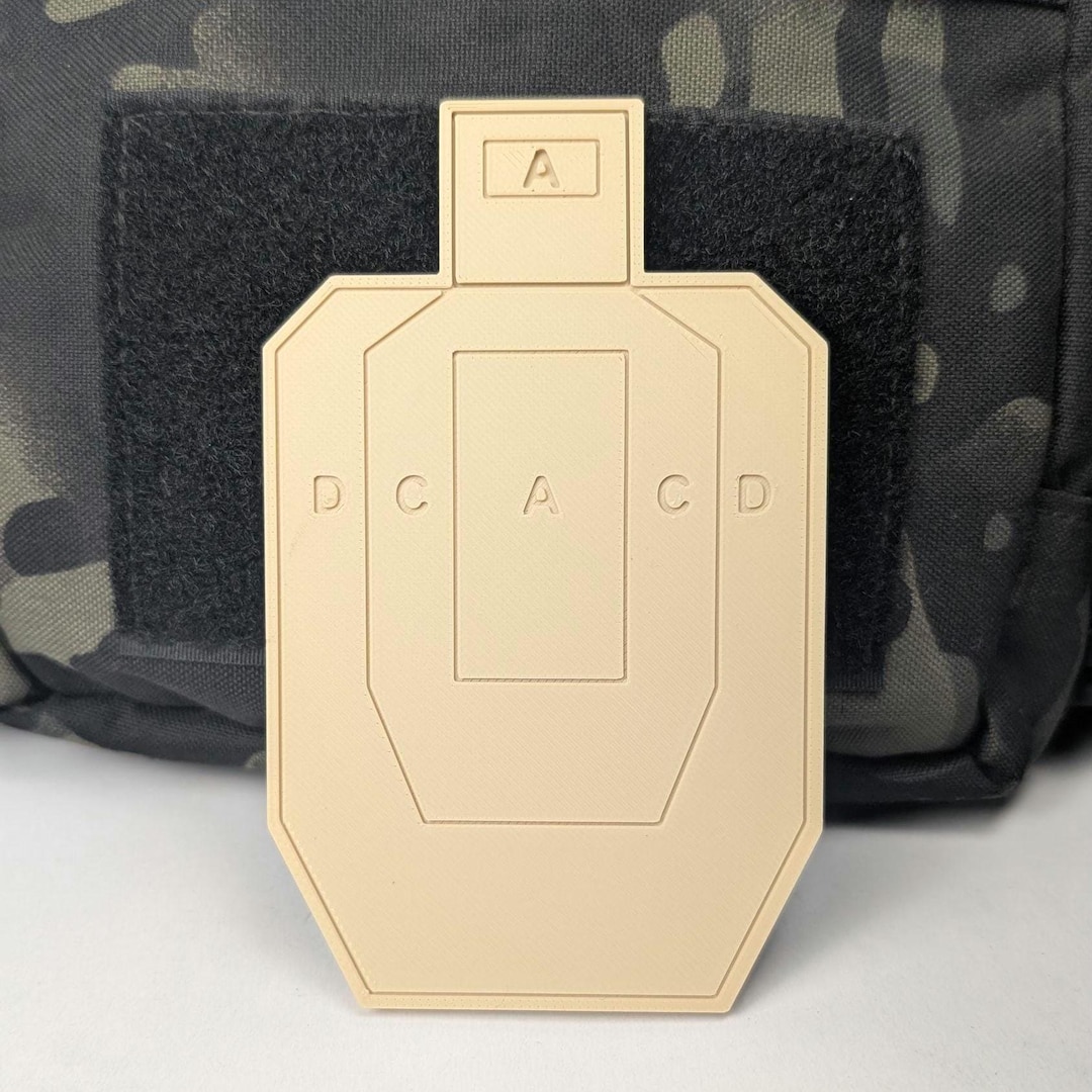 USPSA 5" Mini Dry Fire Target: Indoor Training Aid - Etsy