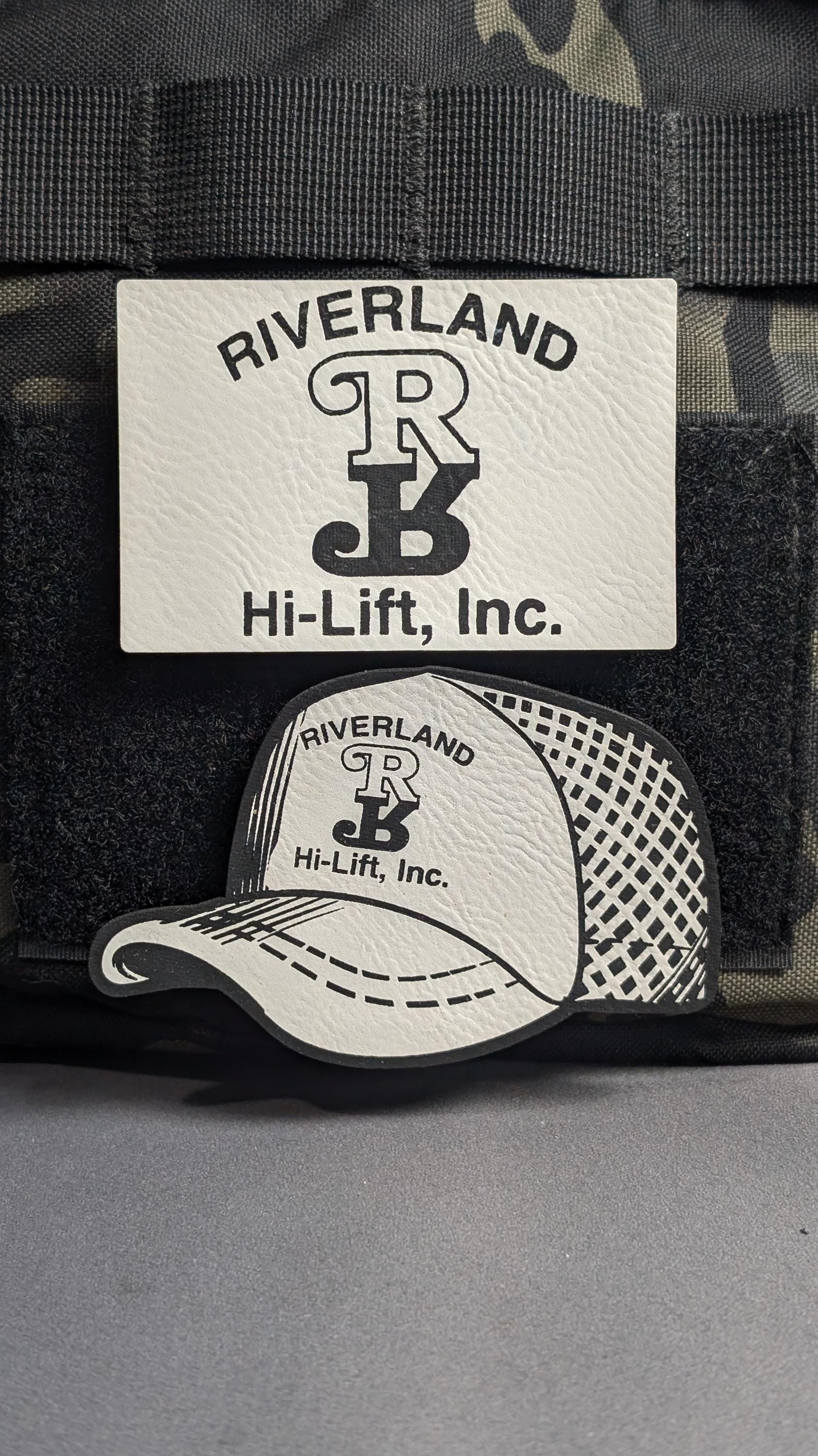 Gary Plauché Hat Patch Set: Laser Engraved Leatherette, Hook Backing - Etsy