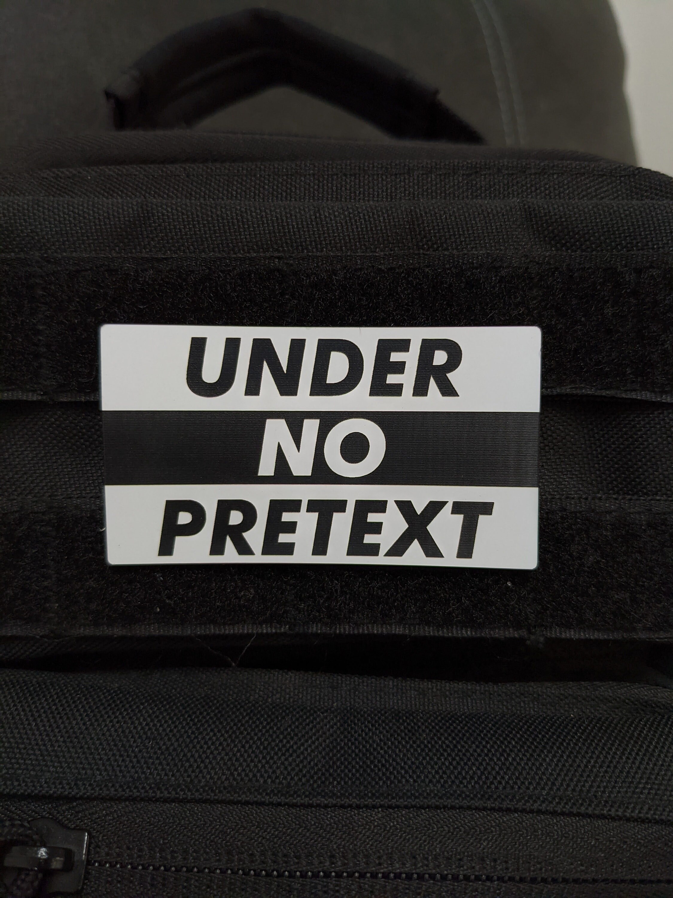 Under No Pretext Leftist Karl Marx Morale Patch For | Etsy