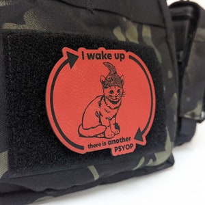 I Wake Up, There is Another Psyop Meme Morale Patch: Tactical Hook and Loop Patch (3x2") - Etsy