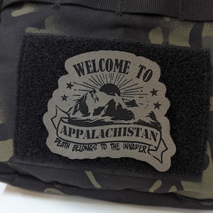 Appalachistan Morale Patch: Libertarian Meme, Smokey Mountains - Etsy