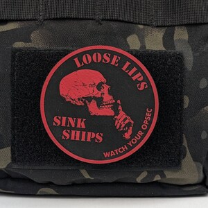 Loose Lips Sink Ships Morale Patch, Quiet Skull, Watch Your OPEC Patch ...
