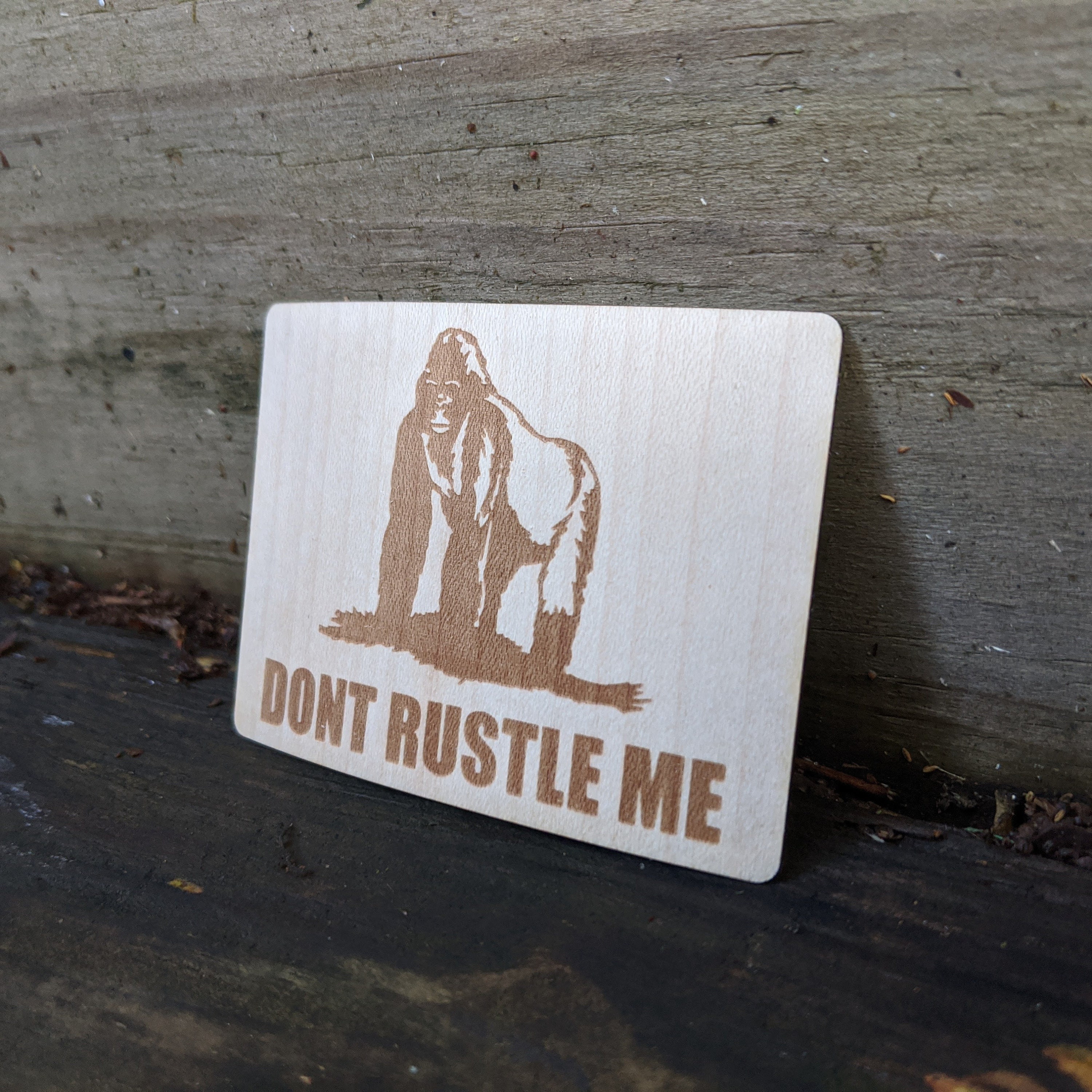 Dont Rustle Me Meme Wooden Sticker Gadsden Second Amendment | Etsy