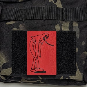 Sheesh Koko the Clown Ghost Morale Patch, for Tactical Hat, Range Bag, Hook and Loop Backing ...