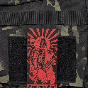 Memento Mori Morale Patch ,grim Reaper With Nods Patch, Goon Patch ...