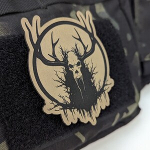 Wendigo Morale Patch: Leatherette Algonquian Folklore Tactical Patch - Etsy