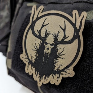 Wendigo Morale Patch: Leatherette Algonquian Folklore Tactical Patch - Etsy