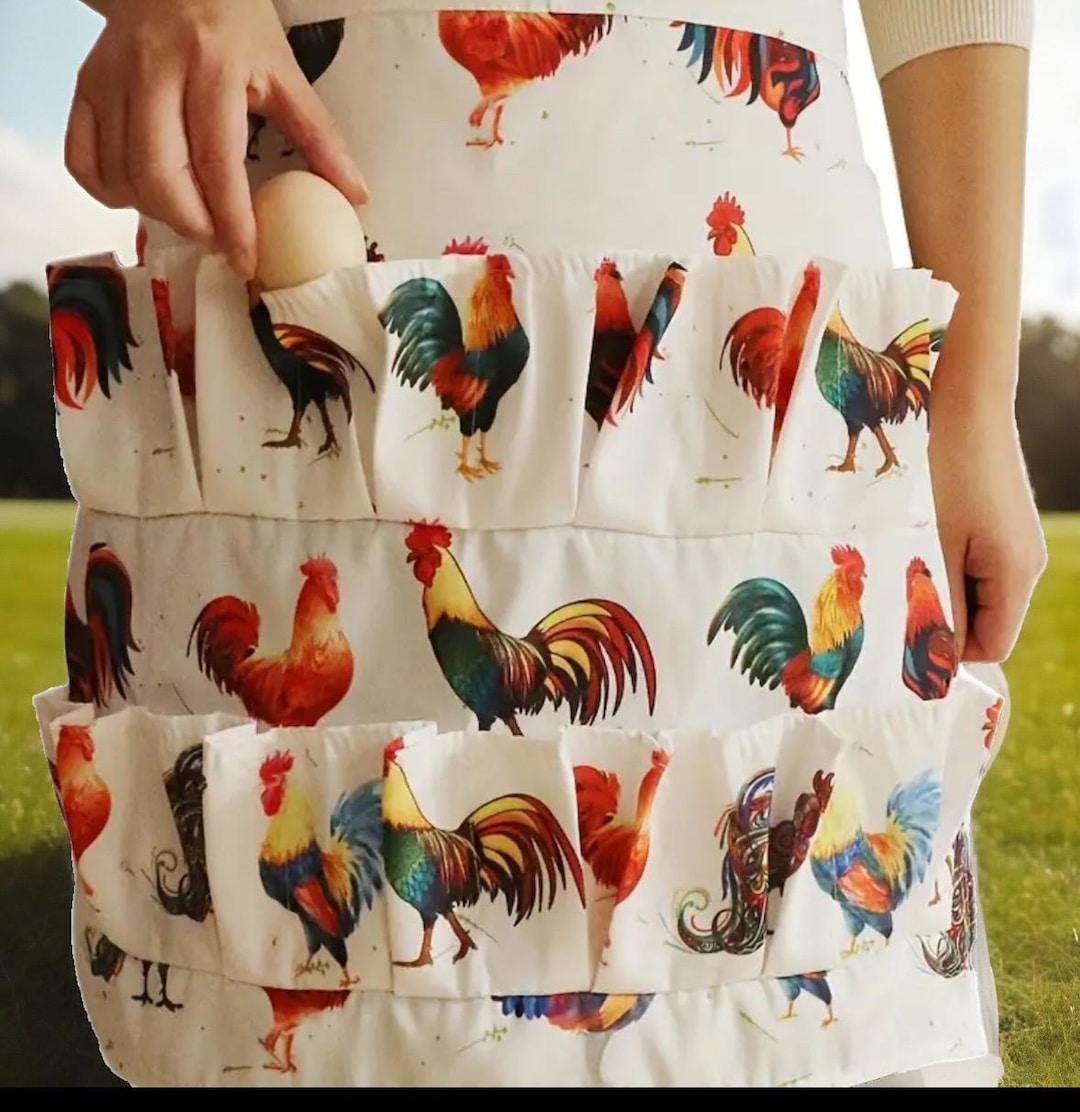 EGG COLLECTING APRON (mult. Diff Patterns Available ) - Etsy