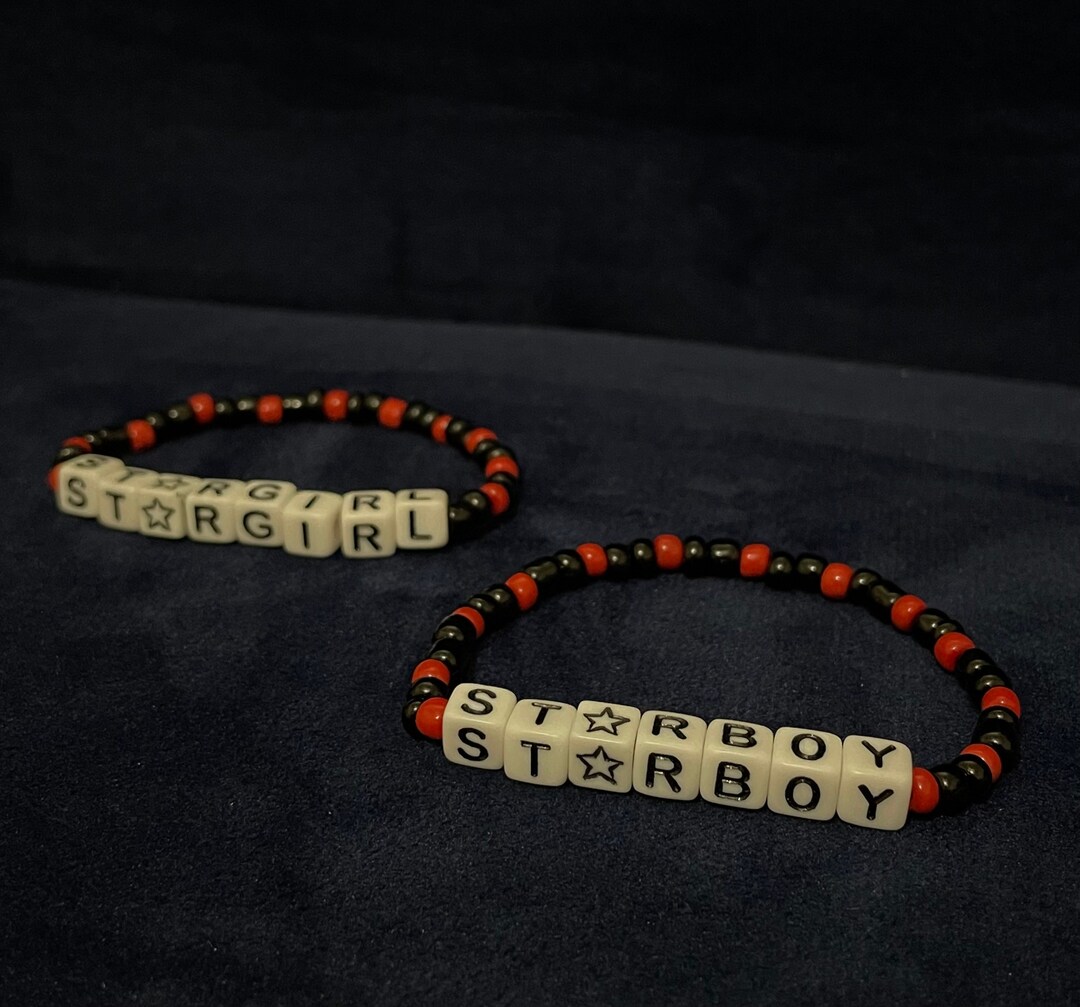 2pc Starboy and Stargirl Beaded Bracelets - Etsy