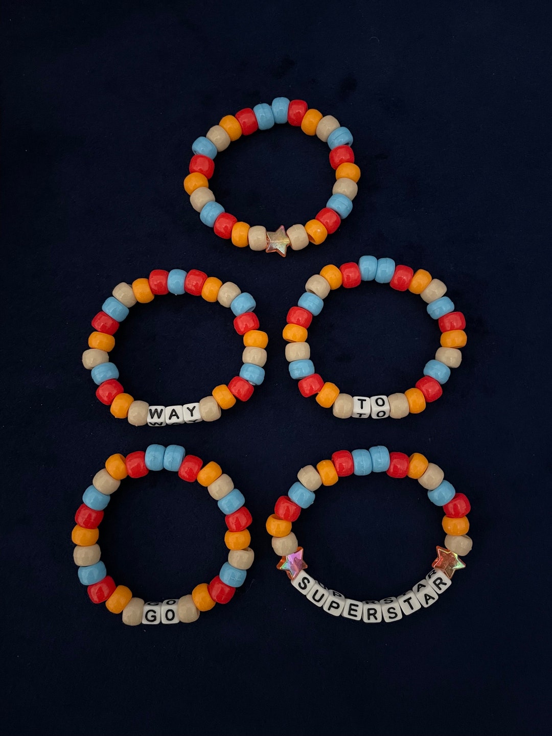 Glamrock Freddy Way to Go Superstar Bracelets - Etsy