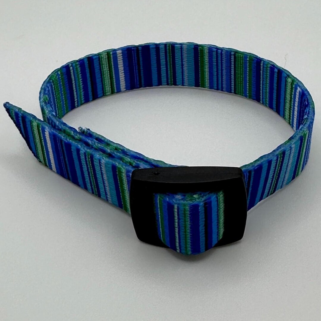 VNS (vagus Nerve Stimulator) Wrist Band Vivid Blue Serape - Etsy