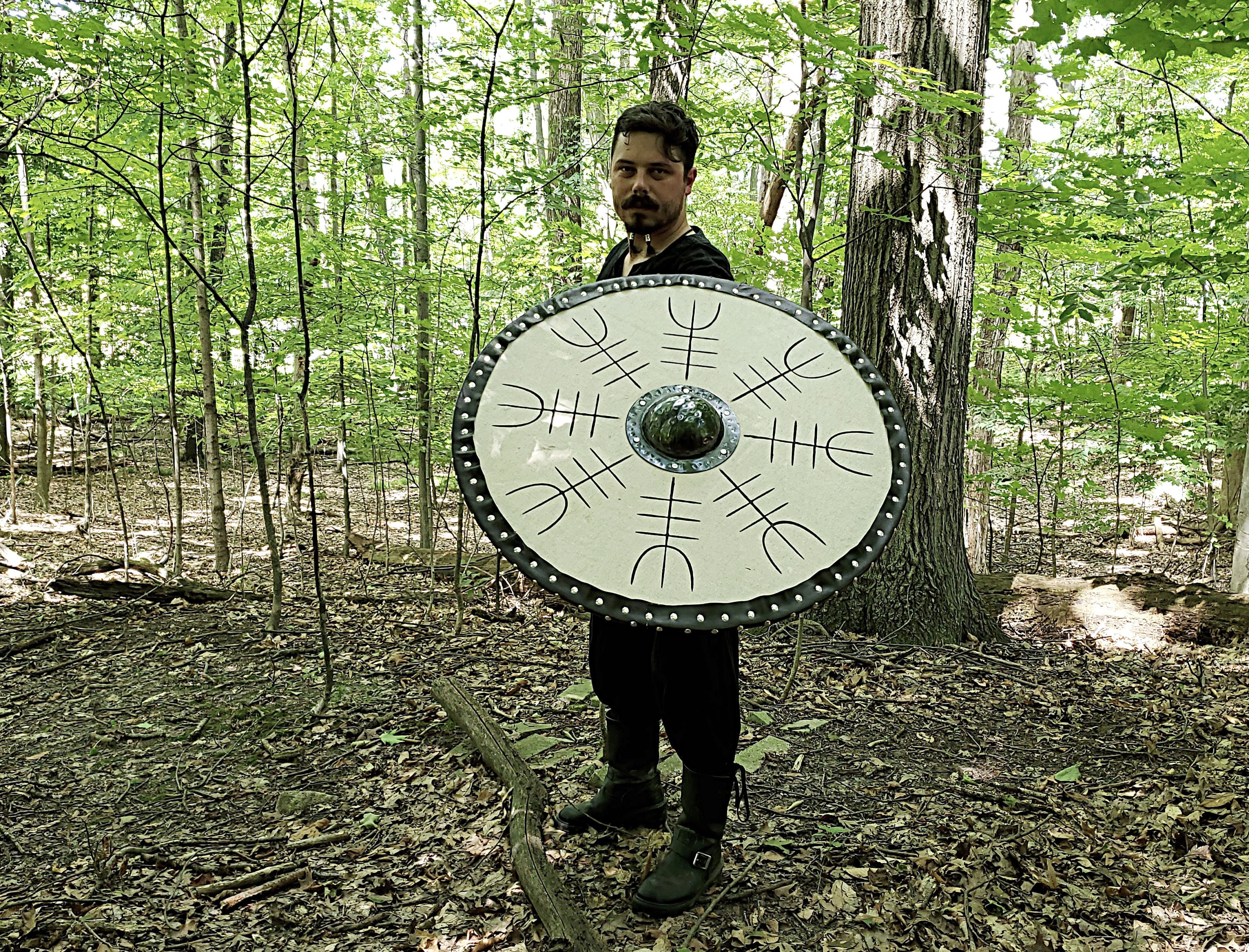 Anpassbares Reproduktions-Wikinger-Schild / Wikinger-Schild | Etsy