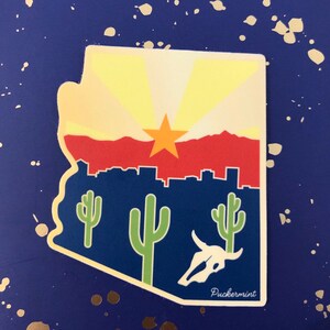 Arizona Sticker - Etsy