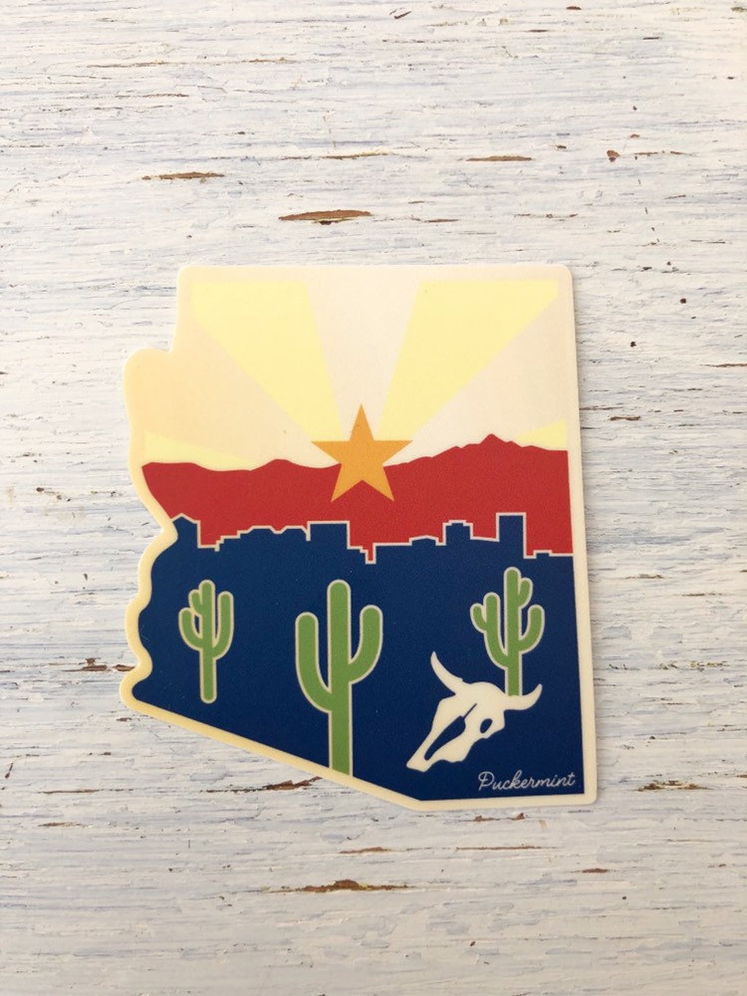 Arizona Sticker - Etsy
