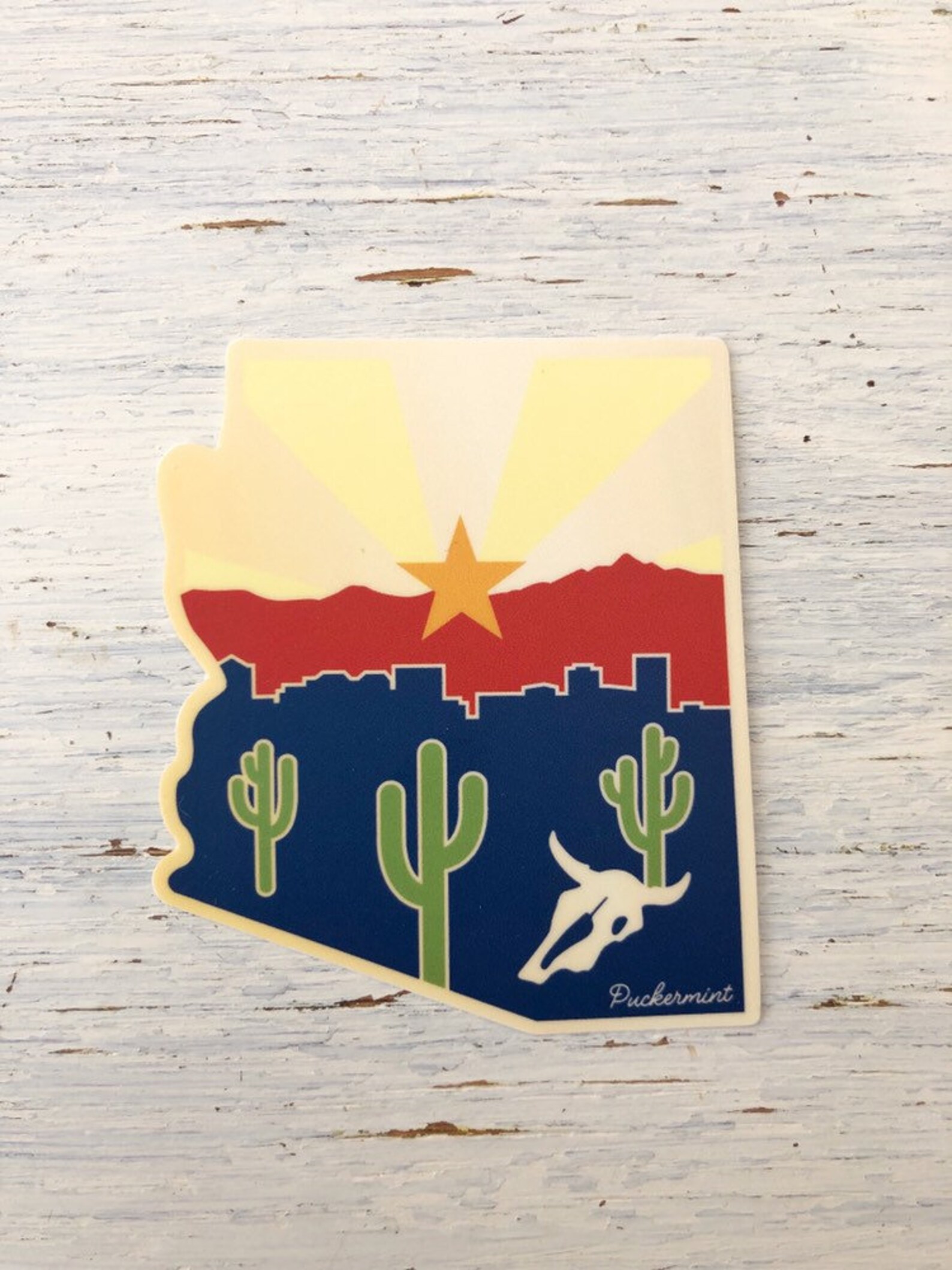 Arizona Sticker - Etsy