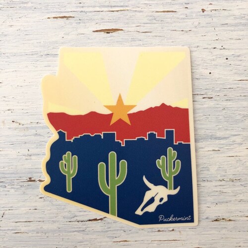Arizona Sticker - Etsy