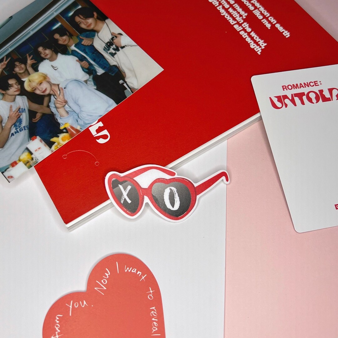 Enhypen Romance Untold XO Vinyl Sticker - Etsy