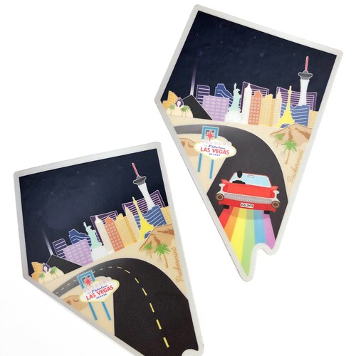 Las Vegas Sticker - Etsy