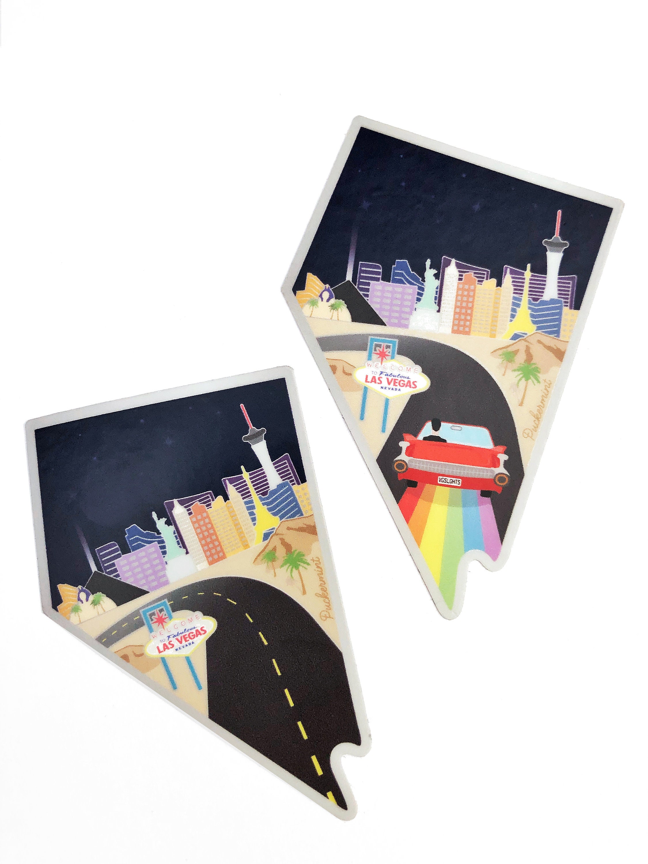 Las Vegas Sticker - Etsy
