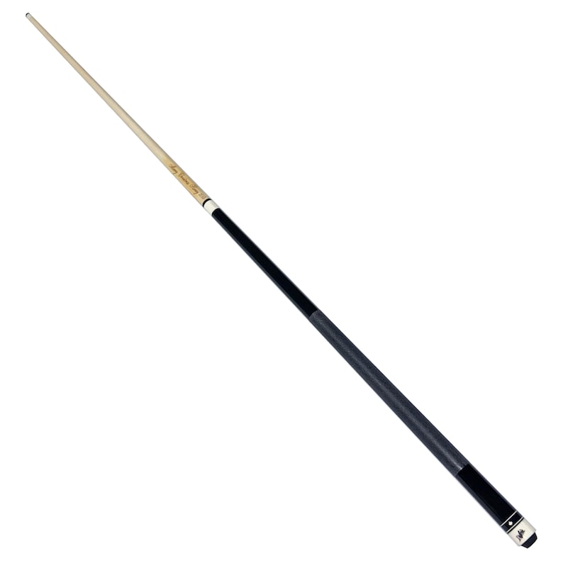 Personalized 2-piece Pool Cue Stick Black Stain With Custom Name ...