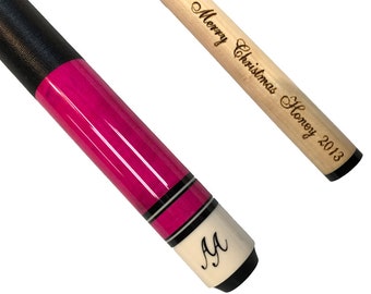 Engraved Pool Stick - Etsy