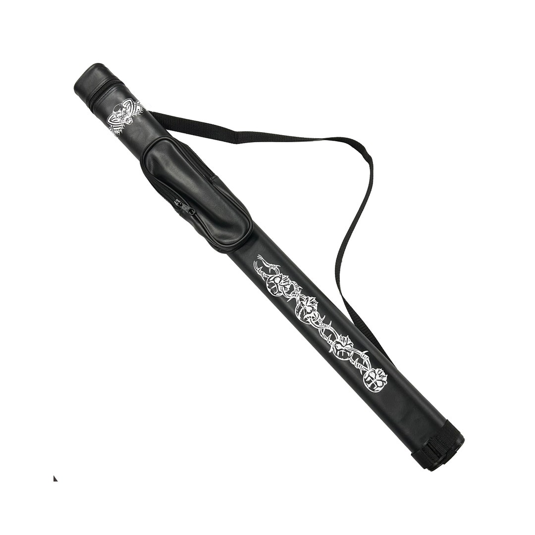 Unique Skull Tribal Pool Cue Carrying Case for Storing Billiard Stick ...