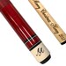 Two Piece Red and Blue Details With Wrap Pool Cue Stick With Custom ...