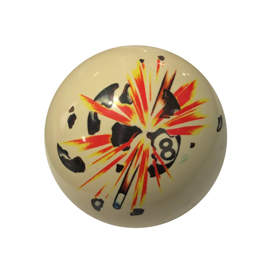 Exploding 8 Ball Cue Ball Cool and Unique Gift by D&L Billiards - Etsy