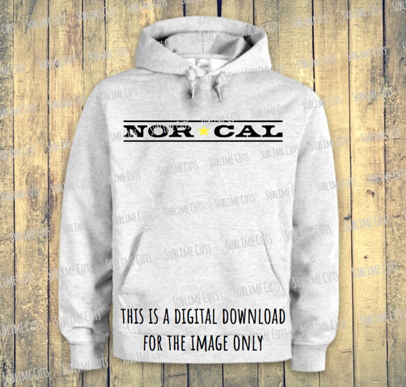 Norcal Svg Norcal Logo nor Cal Digital Download Iron on Diy Gift Svg ...