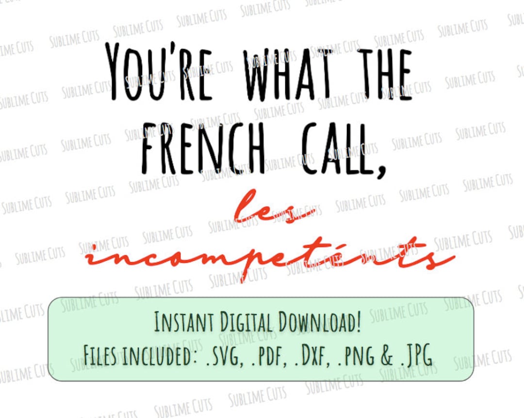 Home Alone Svg | French Call| Les Incompetents | Funny Christmas Shirt ...