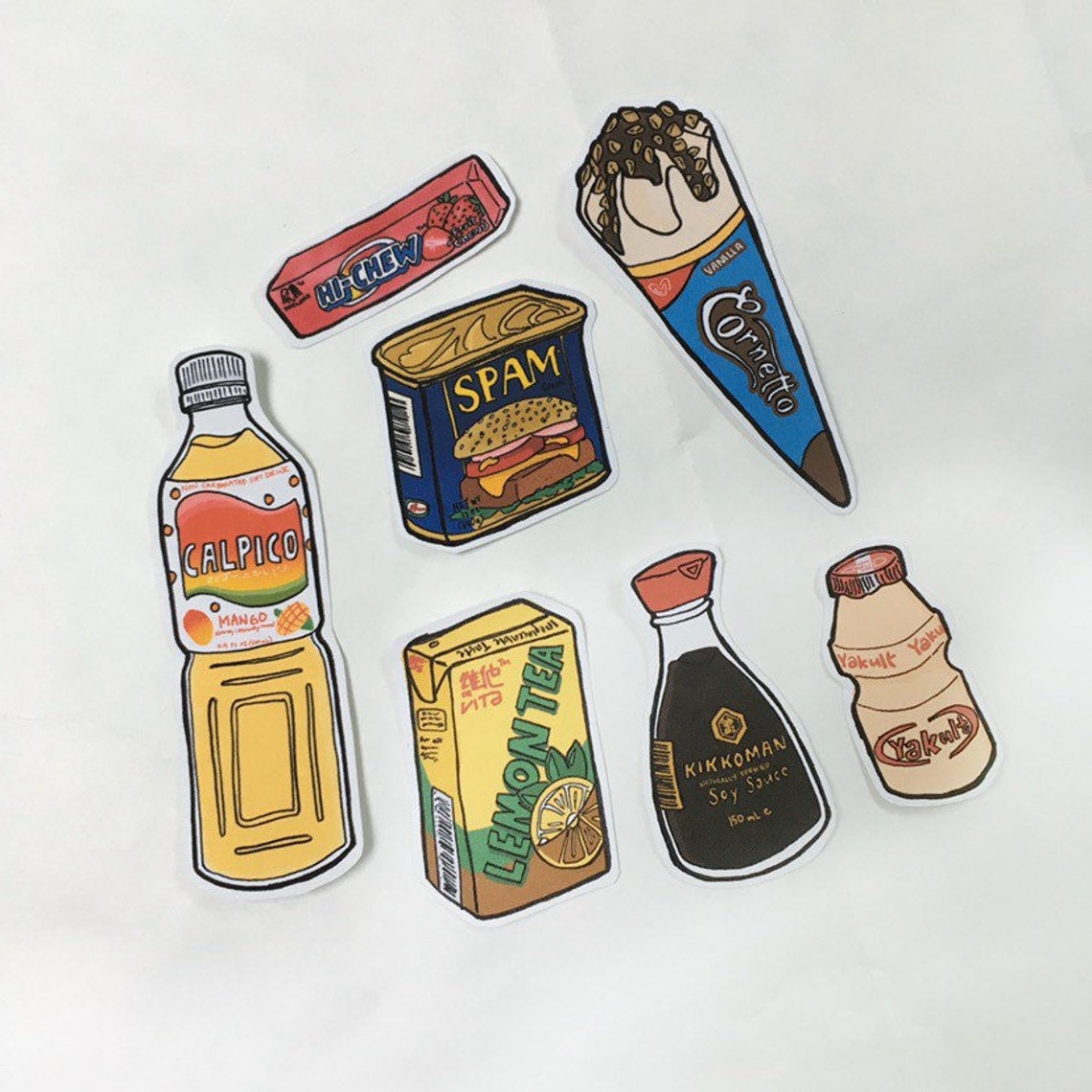 Snack Sticker Pack Volumen 1 | Etsy