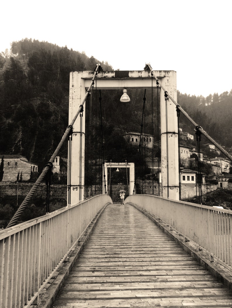 Retro Bridge Wall Decor Printable Photos Instant Download Travel ...