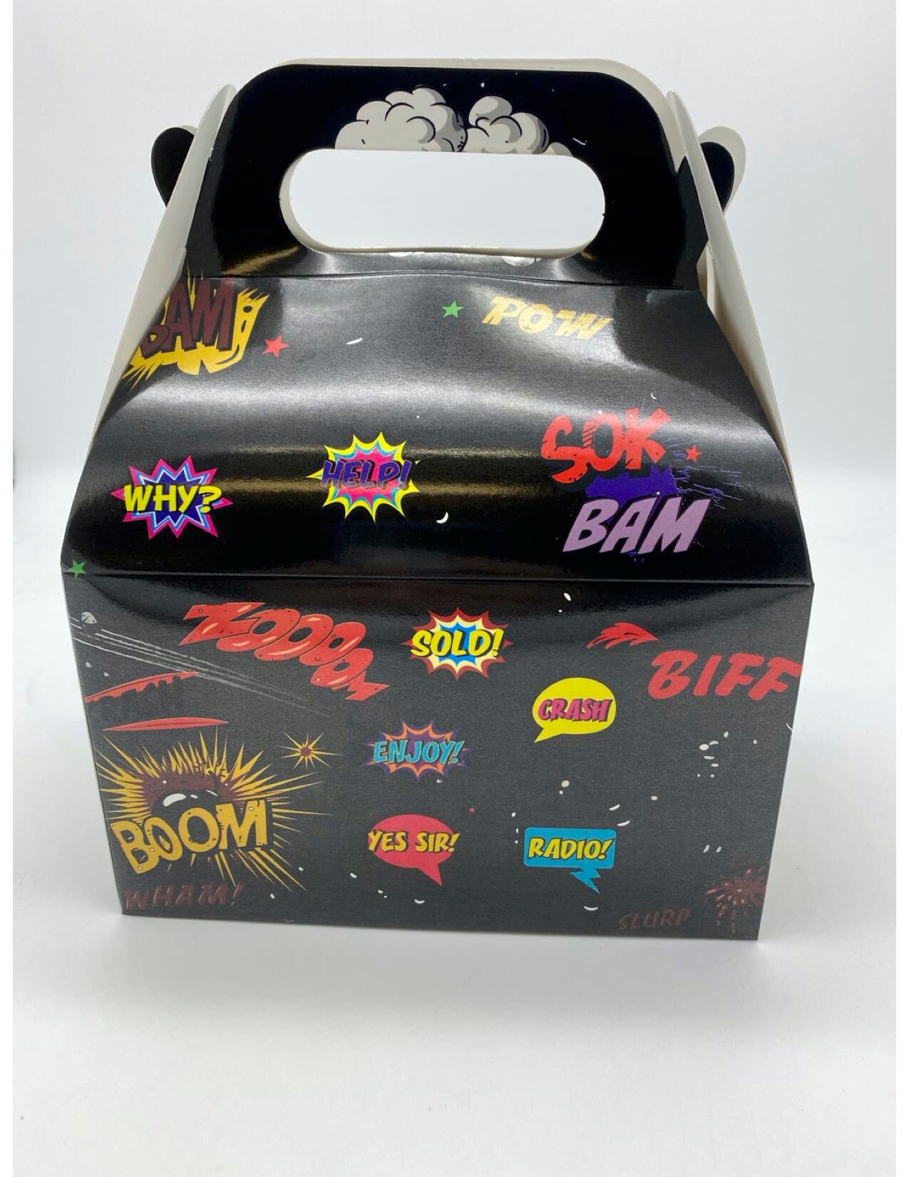 Wham, Zap, Splat, Kapow Super Hero Treat Boxes 12ct - Etsy