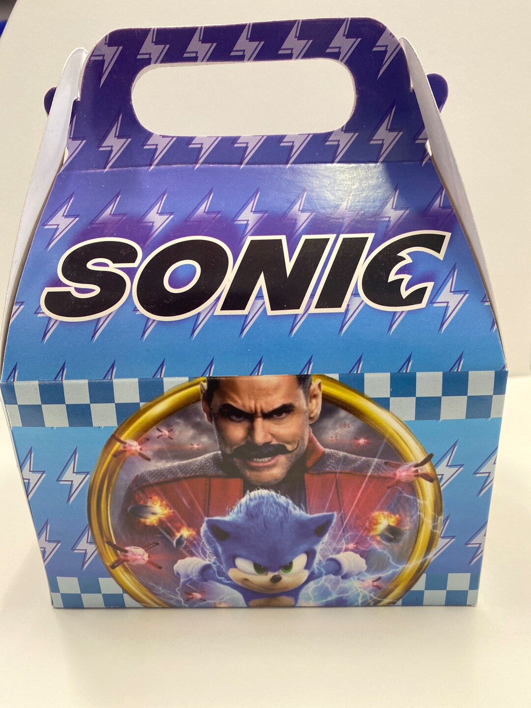 Inspired in Sonic Party Favor Boxes 12 Ct - Etsy