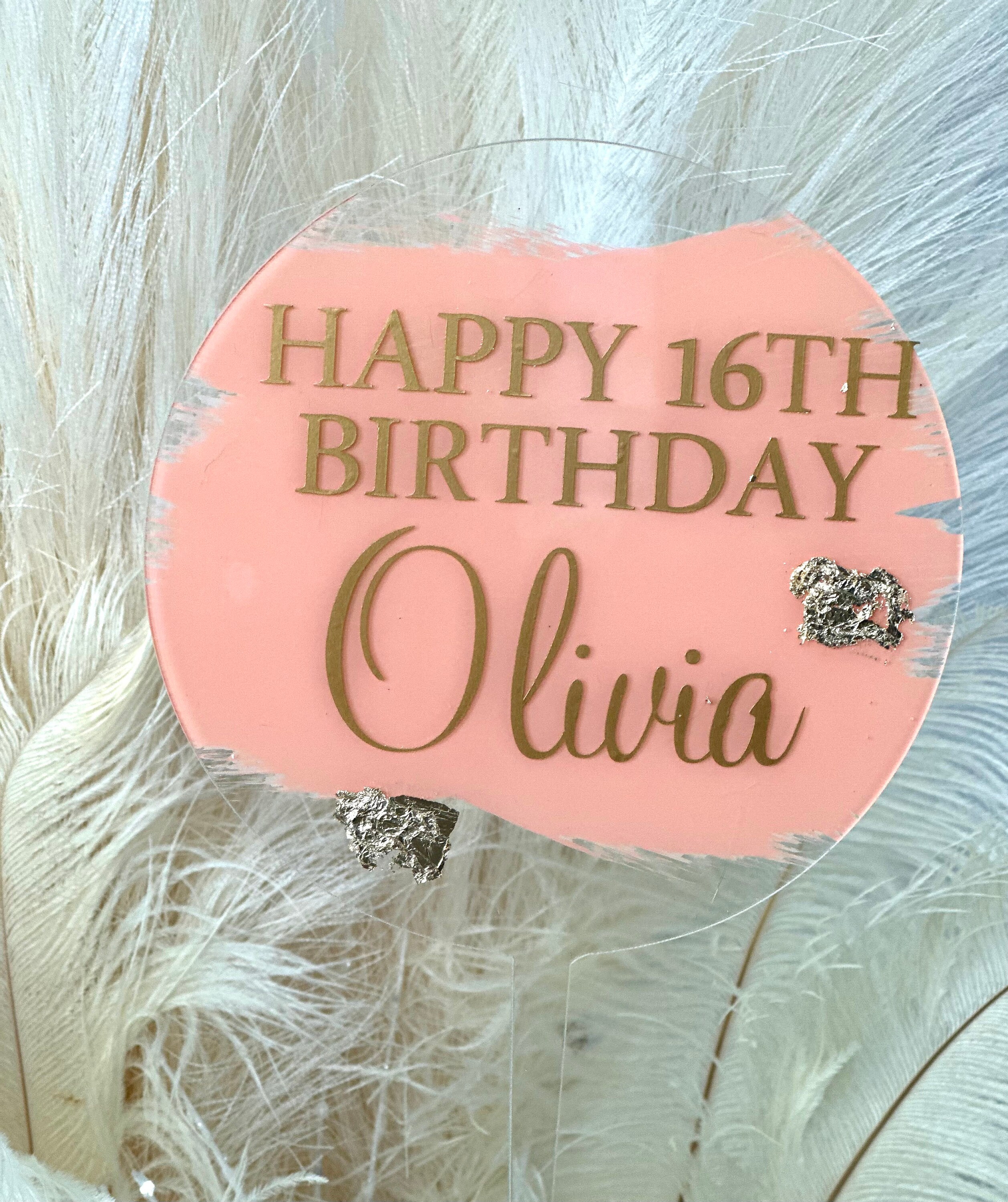 Sweet 16 Cake Topper Custom Cake Topper Sweet Sixteen Cake - Etsy