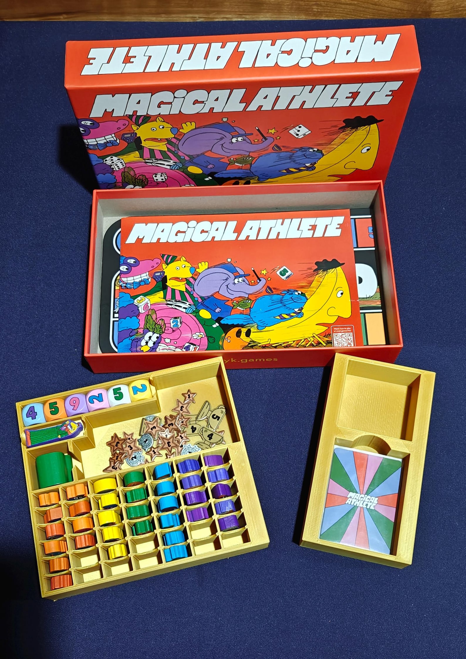 Magical Athlete Board Game Insert - Etsy